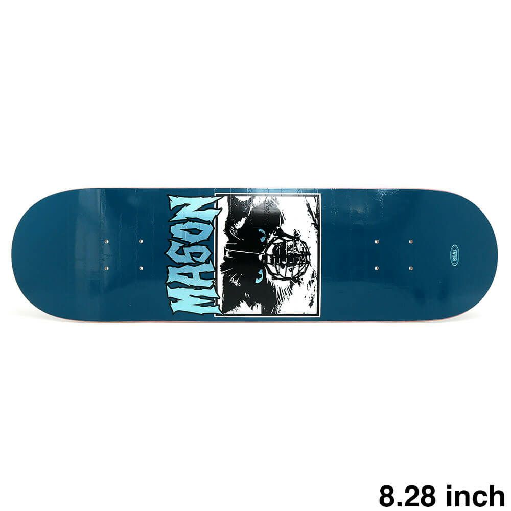 REAL DECK リアル デッキ MASON SILVA VICIOUS 8.28 スケートボード スケボー | スケートボードの ...