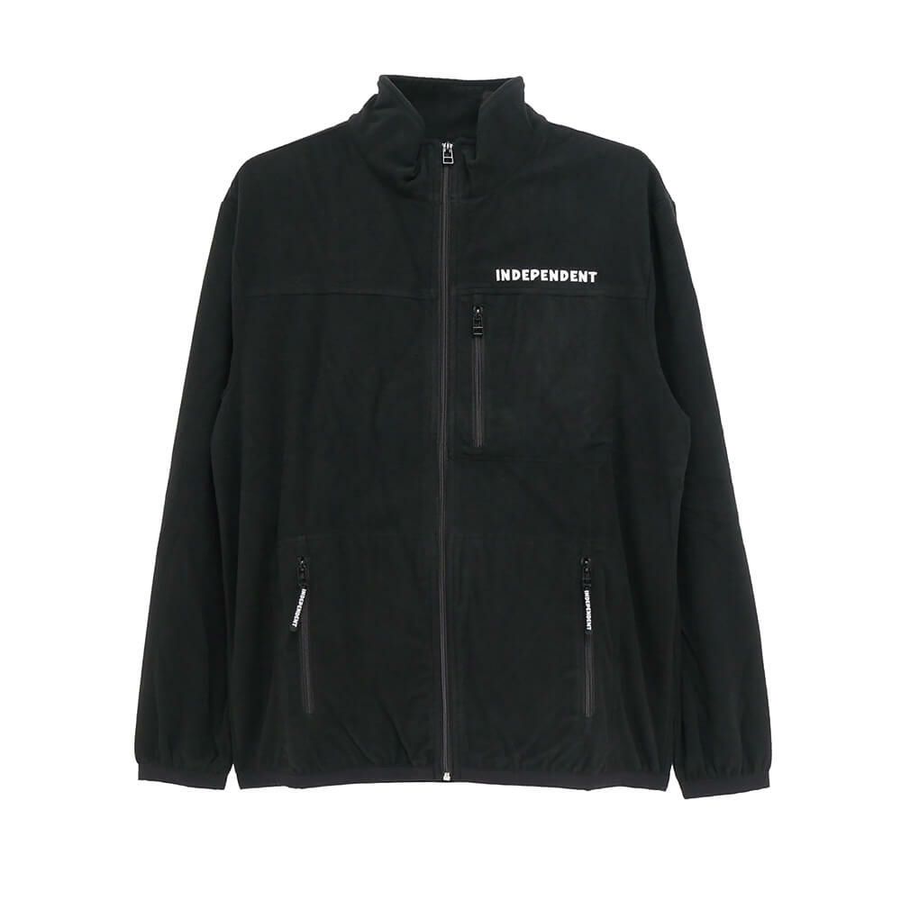 INDEPENDENT JACKET インディペンデント ジャケット BTG FLEECE BLACK スケートボード スケボー ...